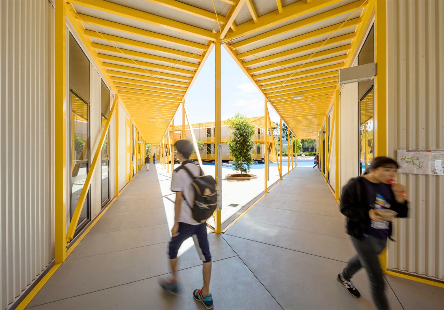 Monash College Learning Village - Modscape + Modbotics