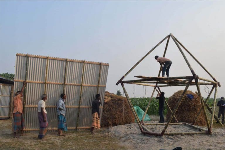 Innovative Modular Solutions: Khudi Bari - Modscape + Modbotics