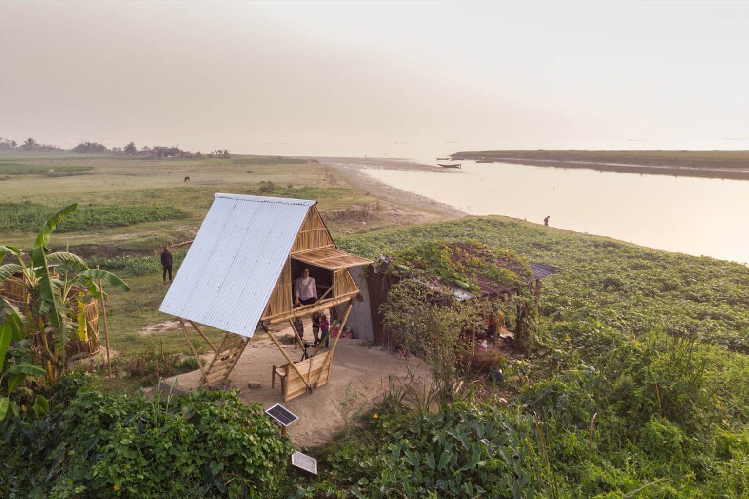 Innovative Modular Solutions: Khudi Bari - Modscape + Modbotics