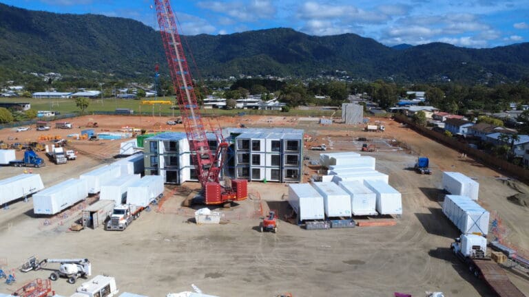 Qbuild MMC Housing Program In Partnership With Modscape - Modscape